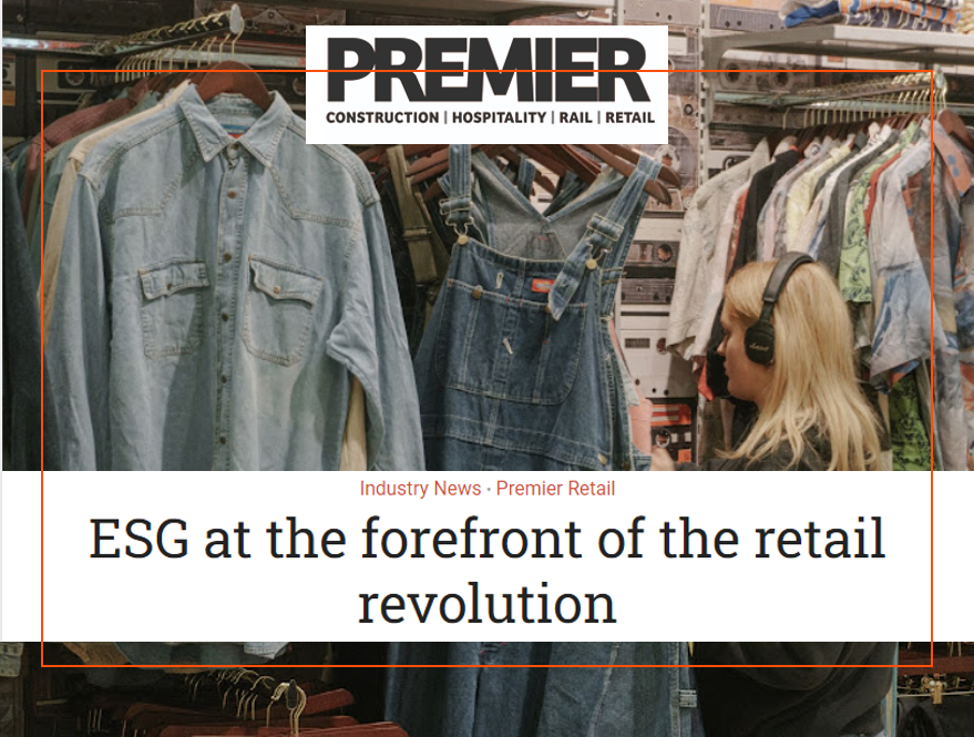 ESG at the forefront of the retail revolution - Hartnell Taylor Cook