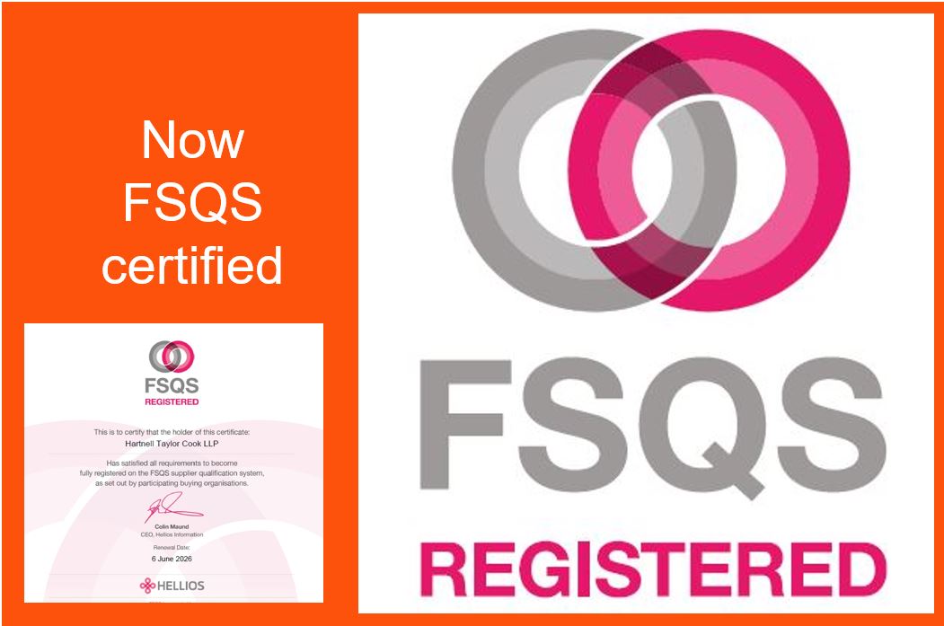 We achieve FSQS certification - Hartnell Taylor Cook